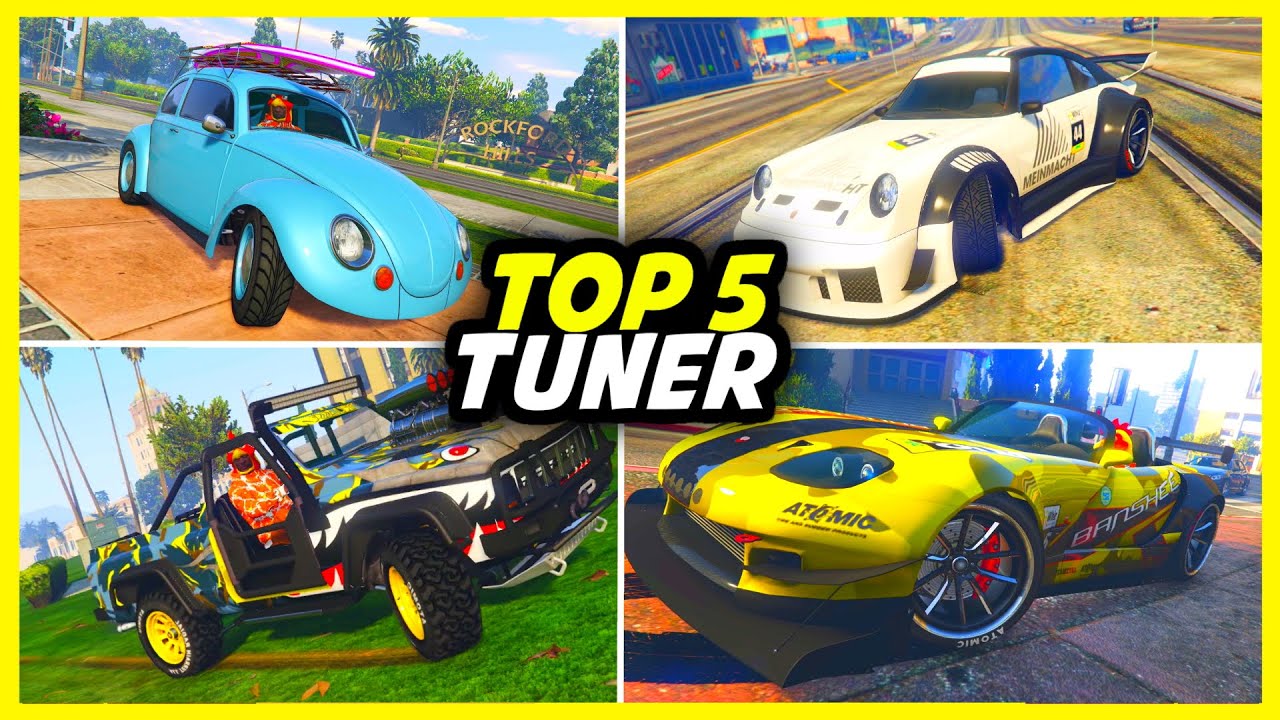 🔨🚗 TOP 5 BESTEN TUNING AUTOS IN GTA ONLINE! - YouTube