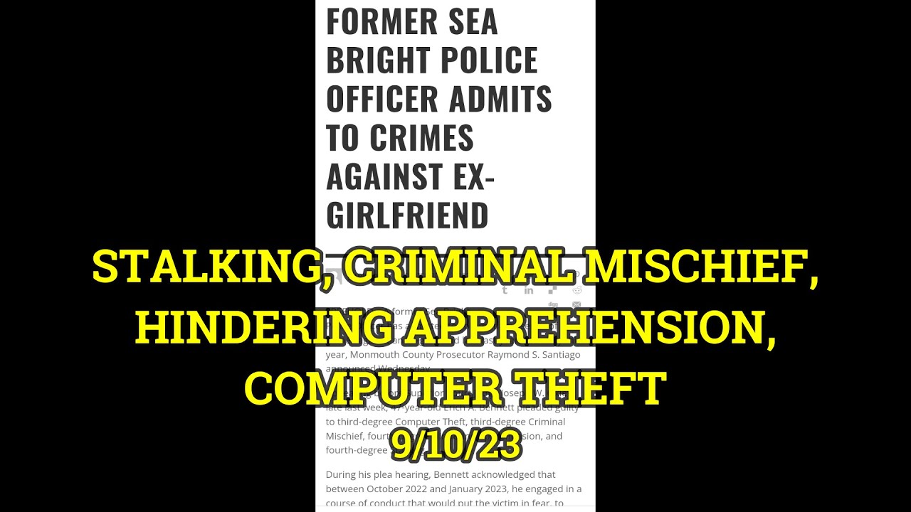 UPDATE: Sea Bright Cop Pleads Guilty, Remains In Jail (More Charges ...