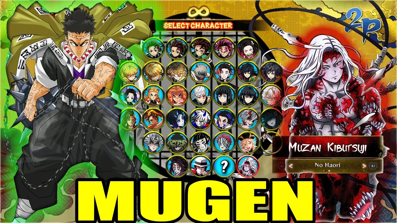 Gyomei Vs Muzan in MUGEN DEMON SLAYER - YouTube