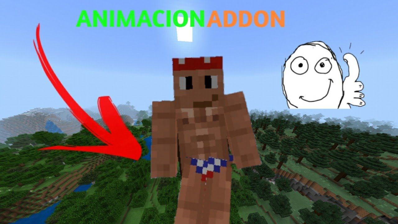 👉PLAYER ANIMATION👈ANIMACIONES DE JUGADOR PARA MINECRAFT PE/BE - YouTube