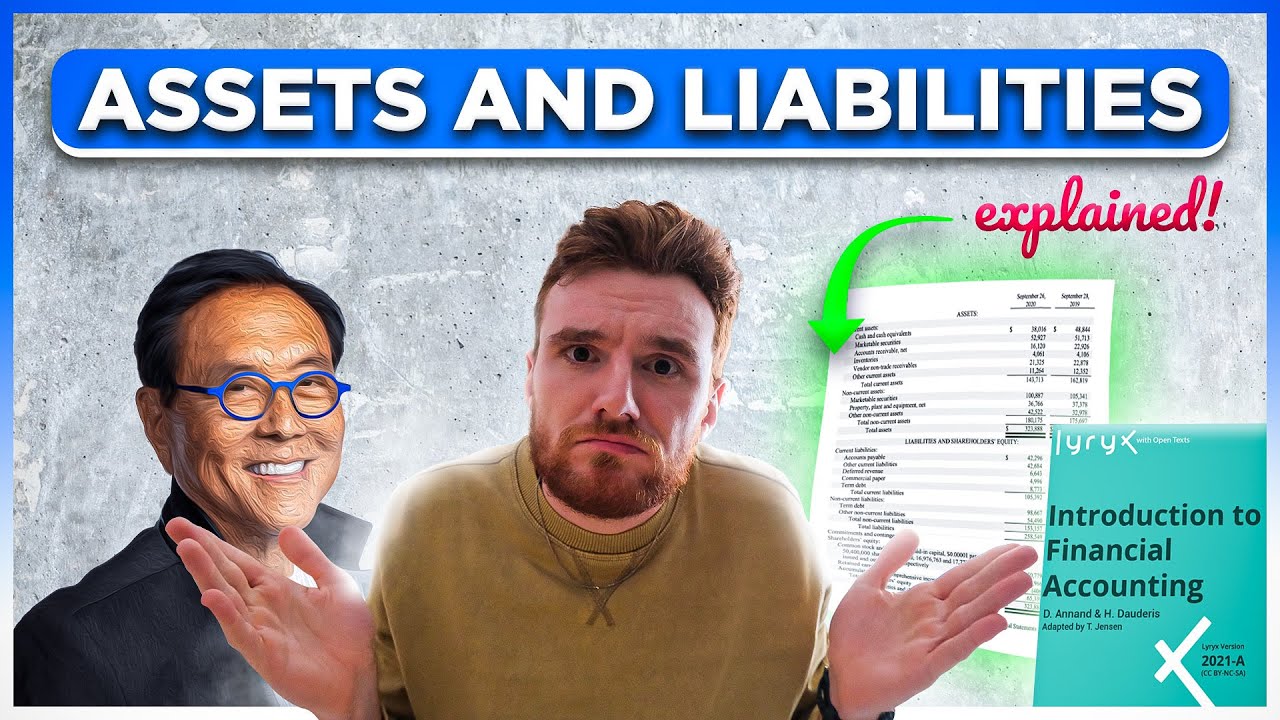 Assets And Liabilities Explained 💸 Rich Dad Poor Dad Investments Debt