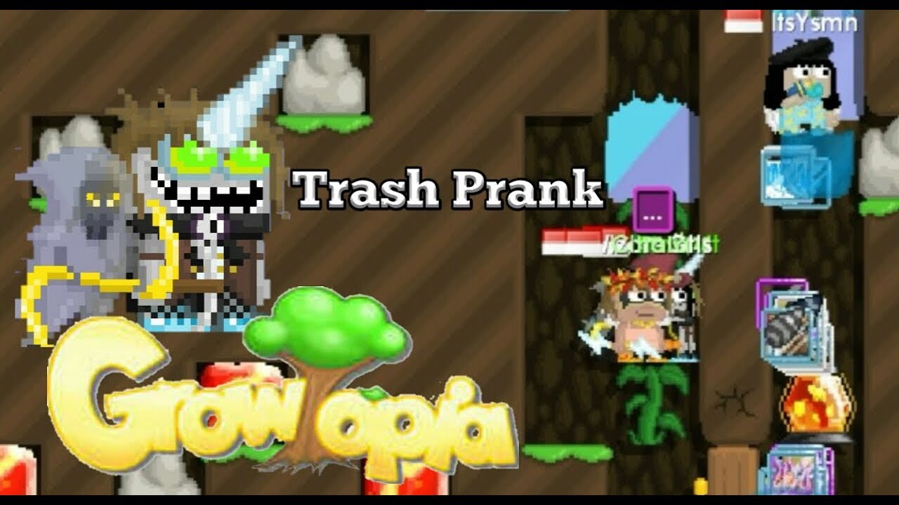 Trash Prank | Growtopia - YouTube