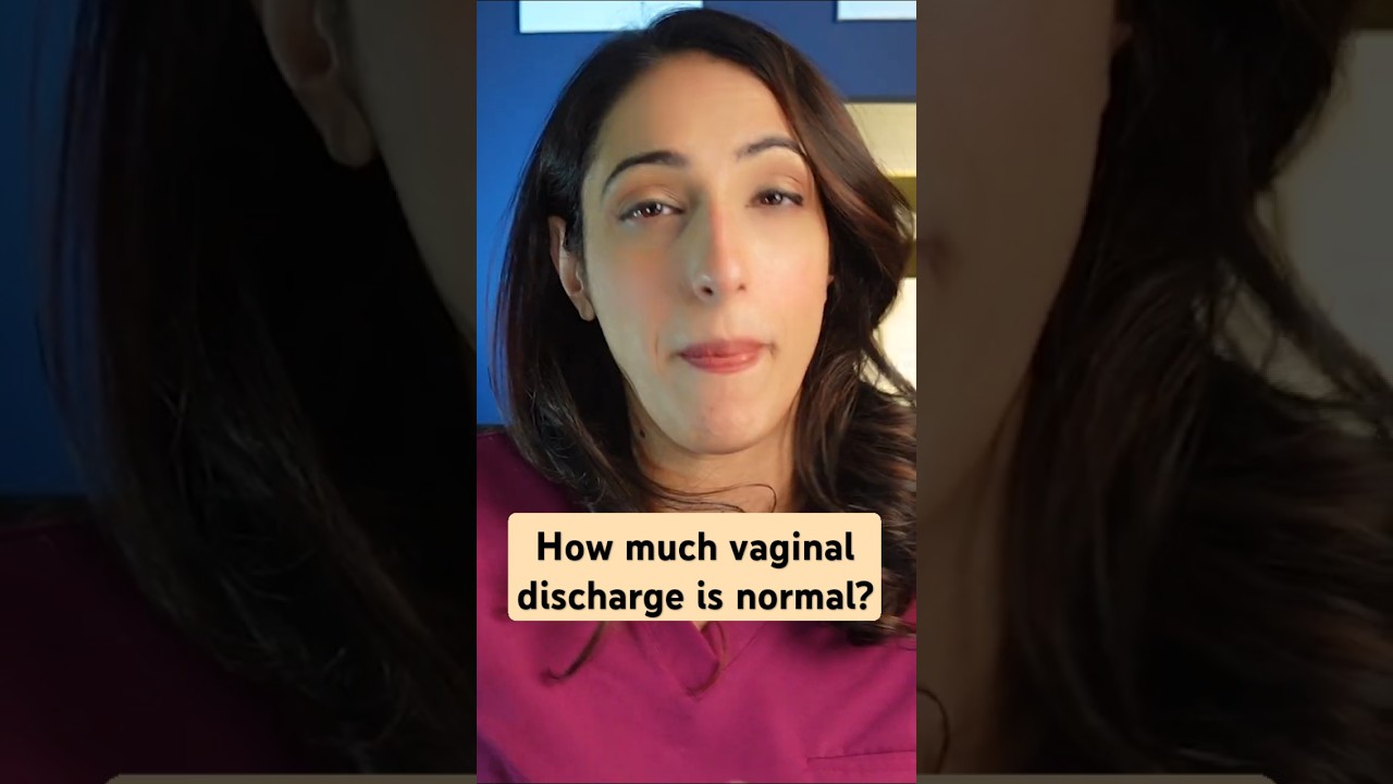 How much discharge is normal?
