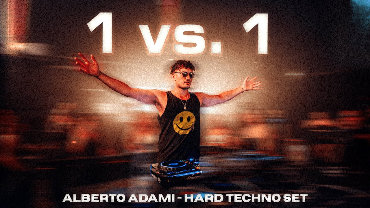 Alberto Adami - 360° Rave #5 - Live Hard Techno Set - 1vs1 Special Edition - YouTube