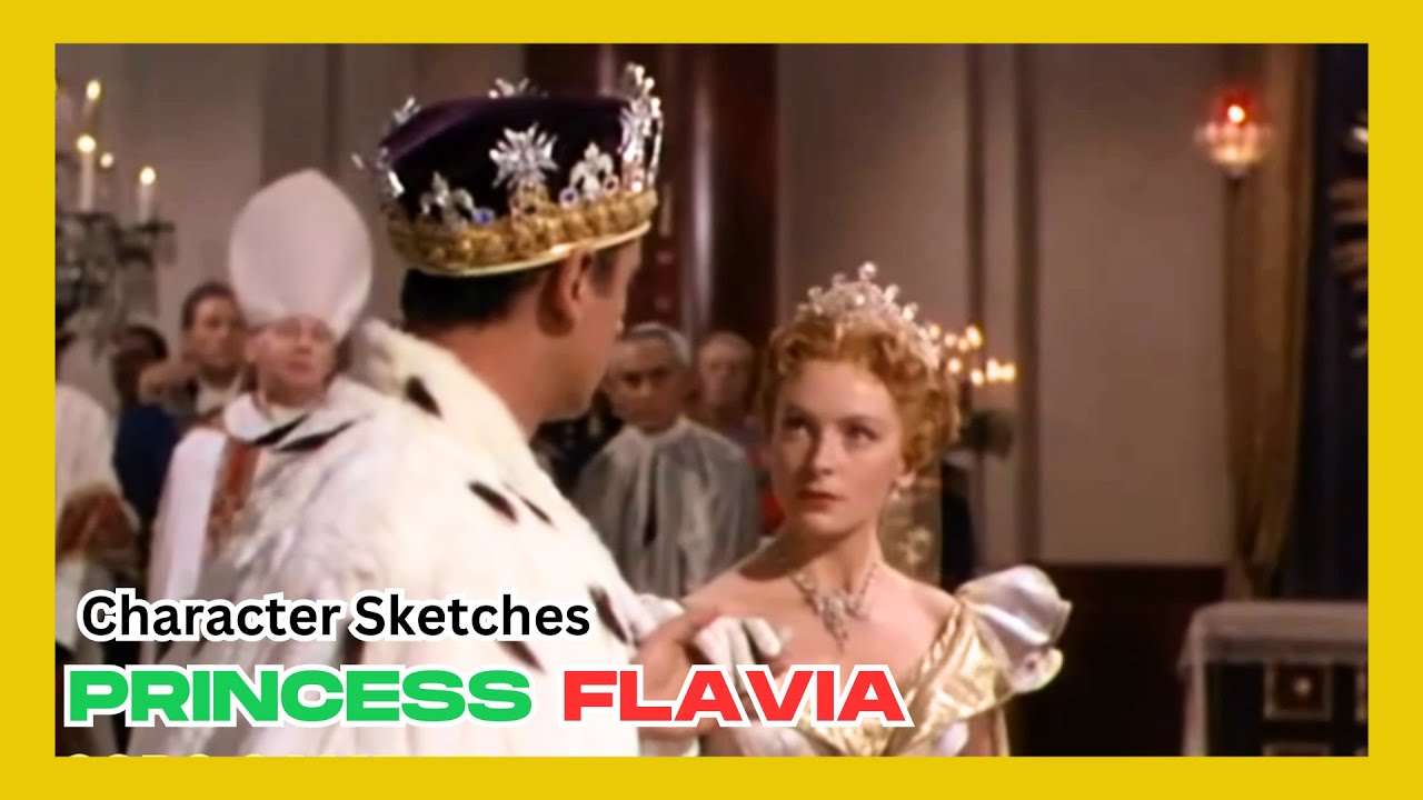 Character sketches Princess Flavia - YouTube