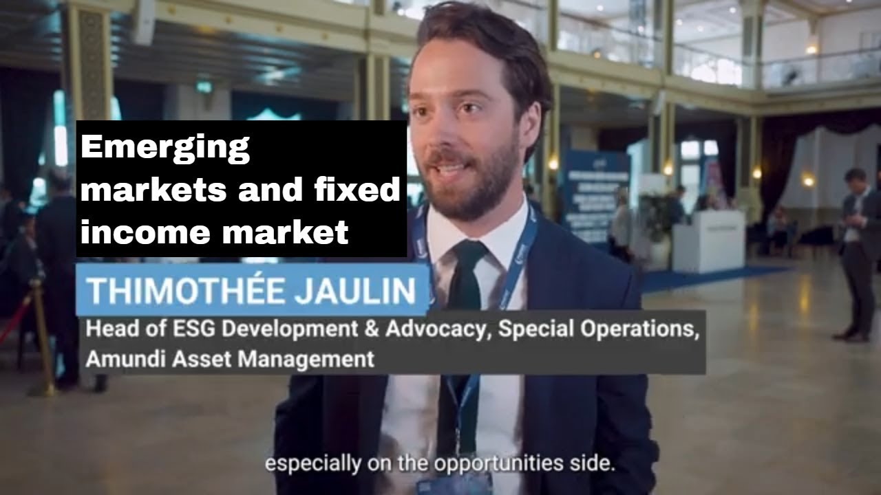 Emerging and fixed income markets - Timothée Jaulin, Head of ESG ...
