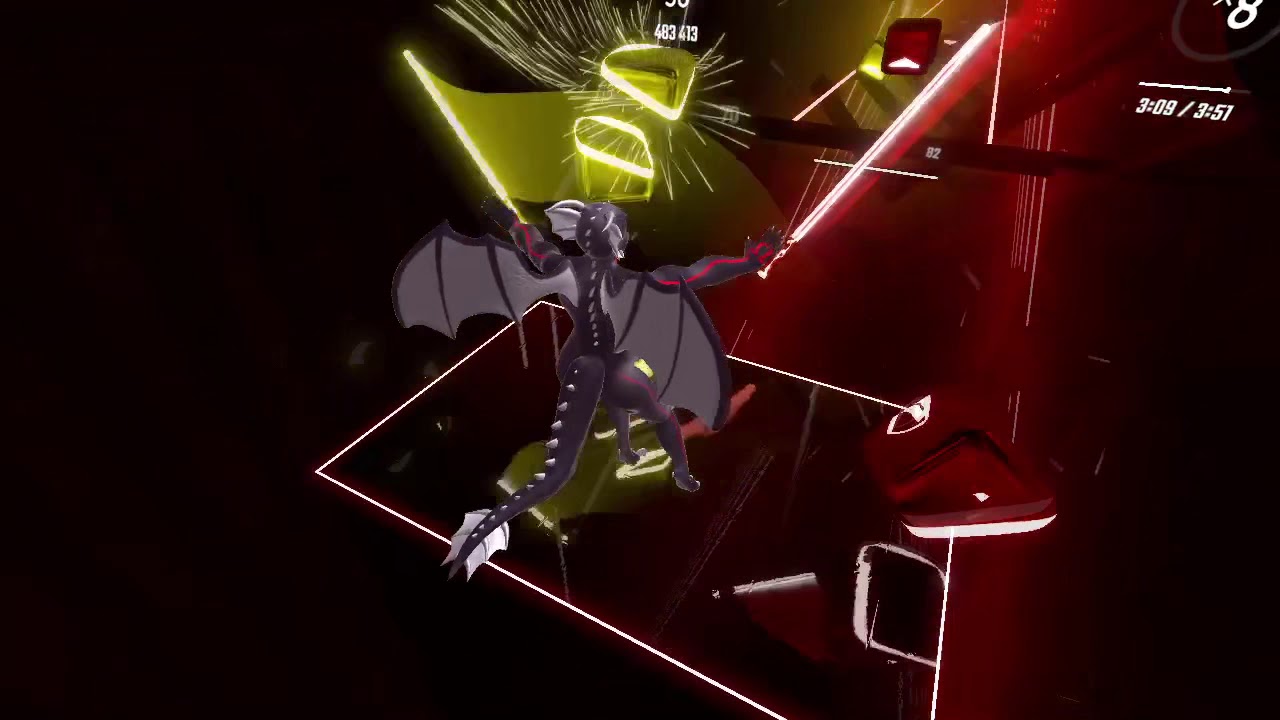 Beat Saber - Dragon Avatar LIV Test - YouTube