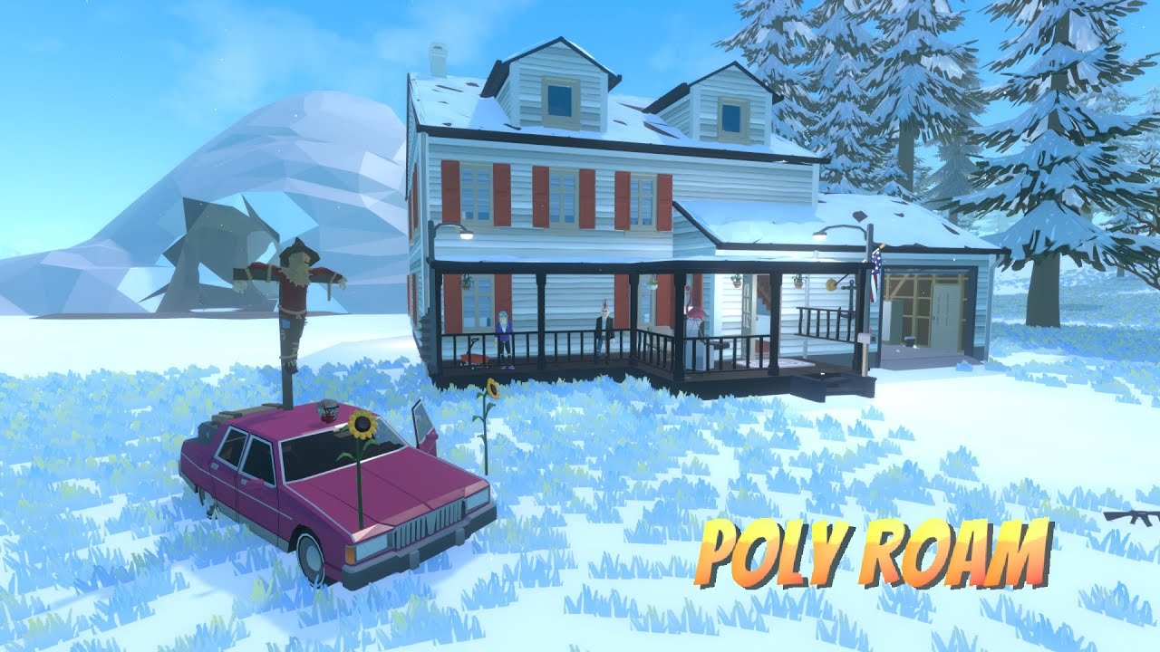 Taking On Bear Boss & Super House ~ Poly Roam - YouTube