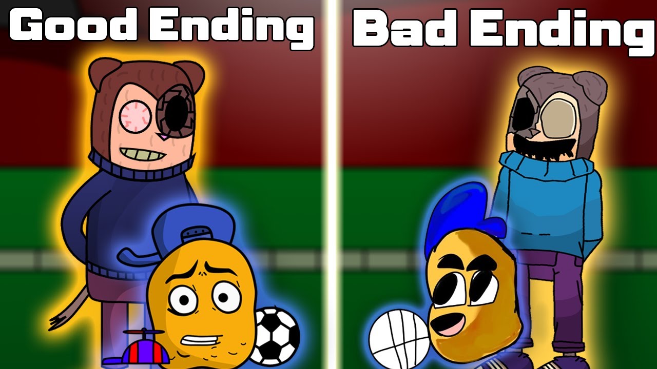FNF: Triflethumb Good Ending vs Bad Ending - Friday Night Funkin - YouTube