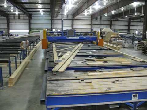 Select Trusses & Lumber Truss Press - YouTube