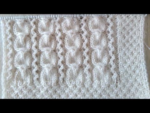 Ajurlu Orkide Örgü Modeli #yelekmodelleri #knittingdesign #örgütasarım #yelekyapımı