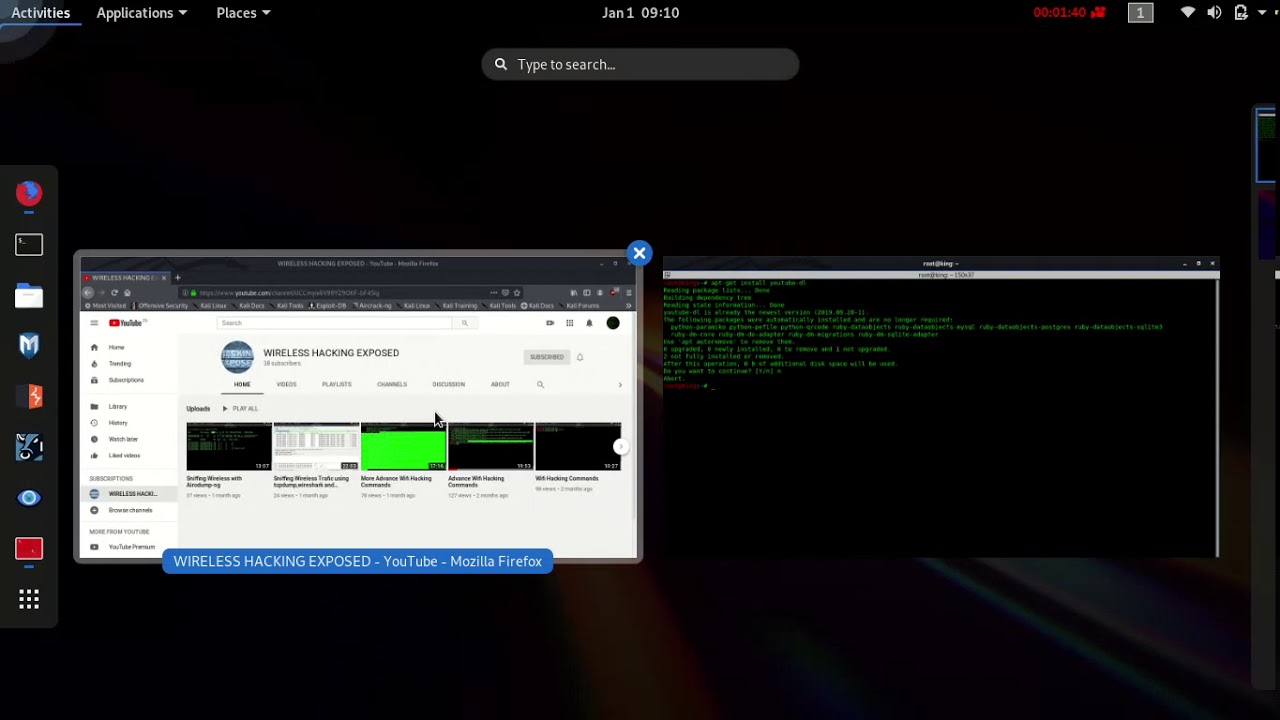 Downloading youtube Video using Linux Terminal - YouTube