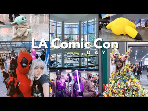 LA Comic Con Day 2 | Overstimulated as an Introvert, Cosplayers & Meeting Ewan McGregor | Vlog ...