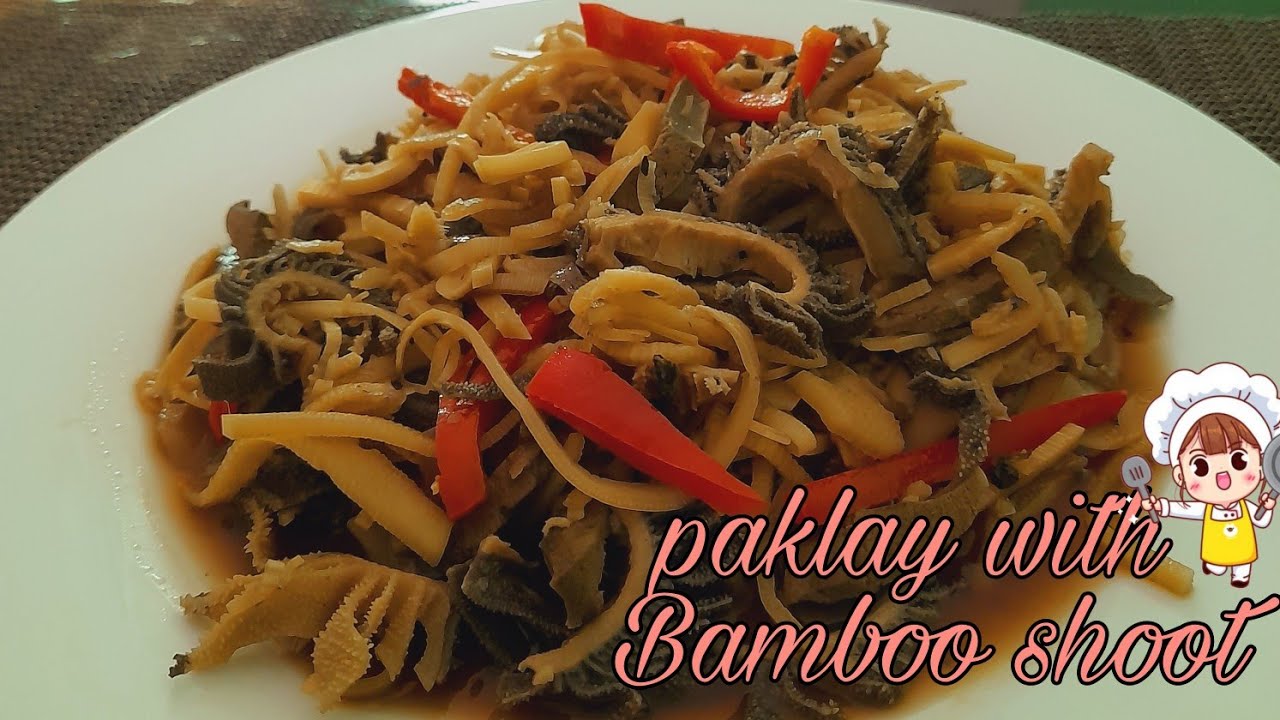 How to cook Paklay with Bamboo shoot/Kosenyerang Bisaya - YouTube