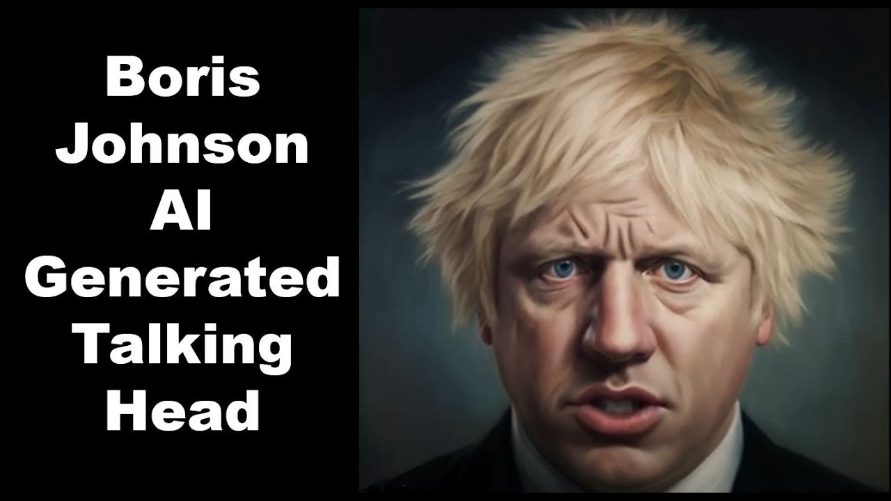 Boris Johnson AI Generated Talking Head Speech - YouTube