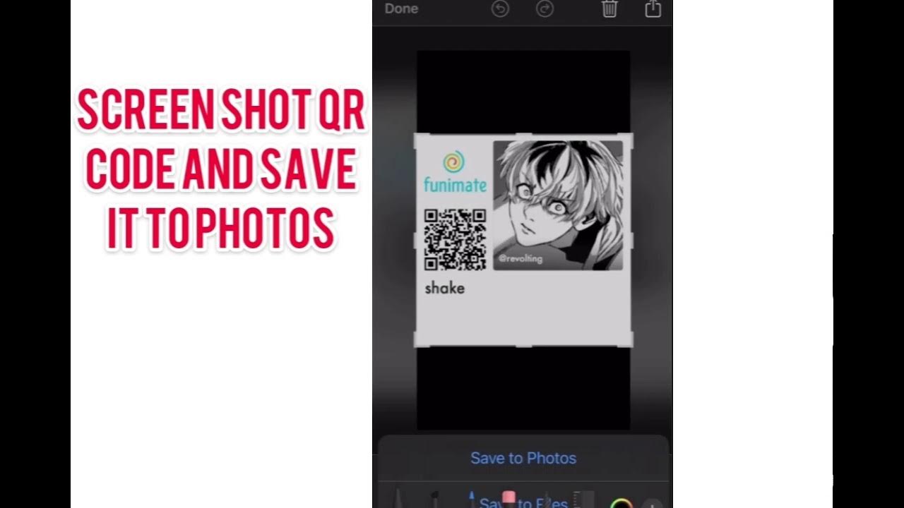 how to use funimate qr codes - YouTube