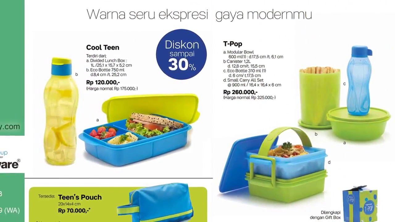 Jual Tupperware 2017 Promo Bulan September, jozzbuy.com - YouTube