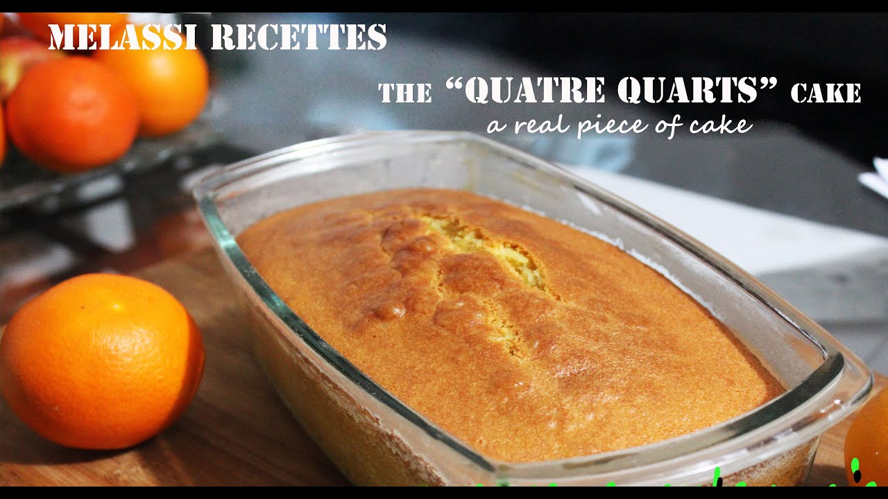 Four-quarters cake (quatre quarts) recipe // Melassi Recettes - YouTube