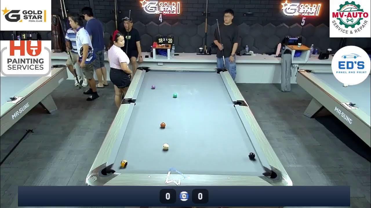 EXHIBITION MATCH | CEDRIC GONZALES VS RONEL LAMIGO | 10 BALLS - YouTube