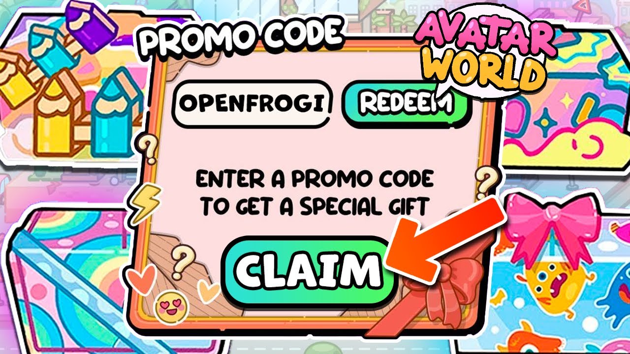 NEW SECRET PROMO CODE 🎁 AVATAR WORLD \\ Happy Toca \\ Pazu - YouTube