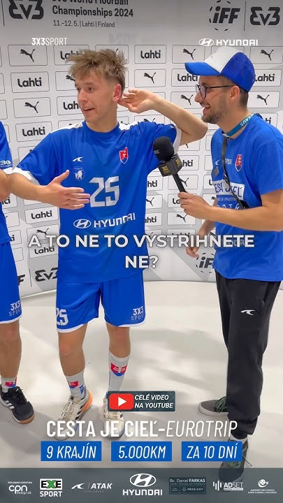 Petelice z rozhovoru na MS 3v3. Celé video nájdeš na našom youtube😜#3v3wfc #talk #sport #srandy ...