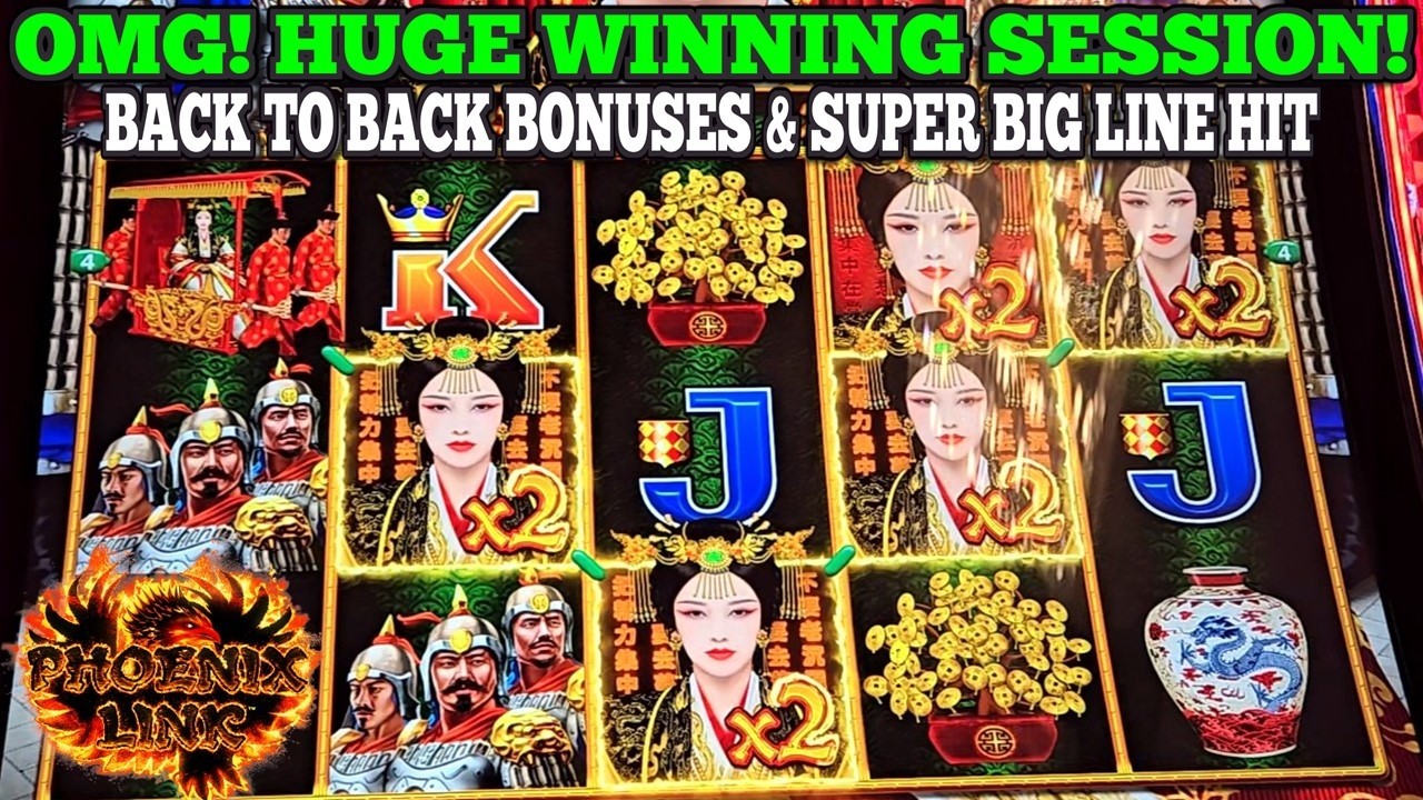 OMG! HUGE WINNING SESSION ON PHOENIX LINK QUEEN CHIU SLOT | Buffalo ...