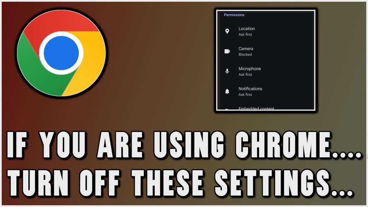 If You Are Using Chrome Browser Immediately Review These Settings For ...