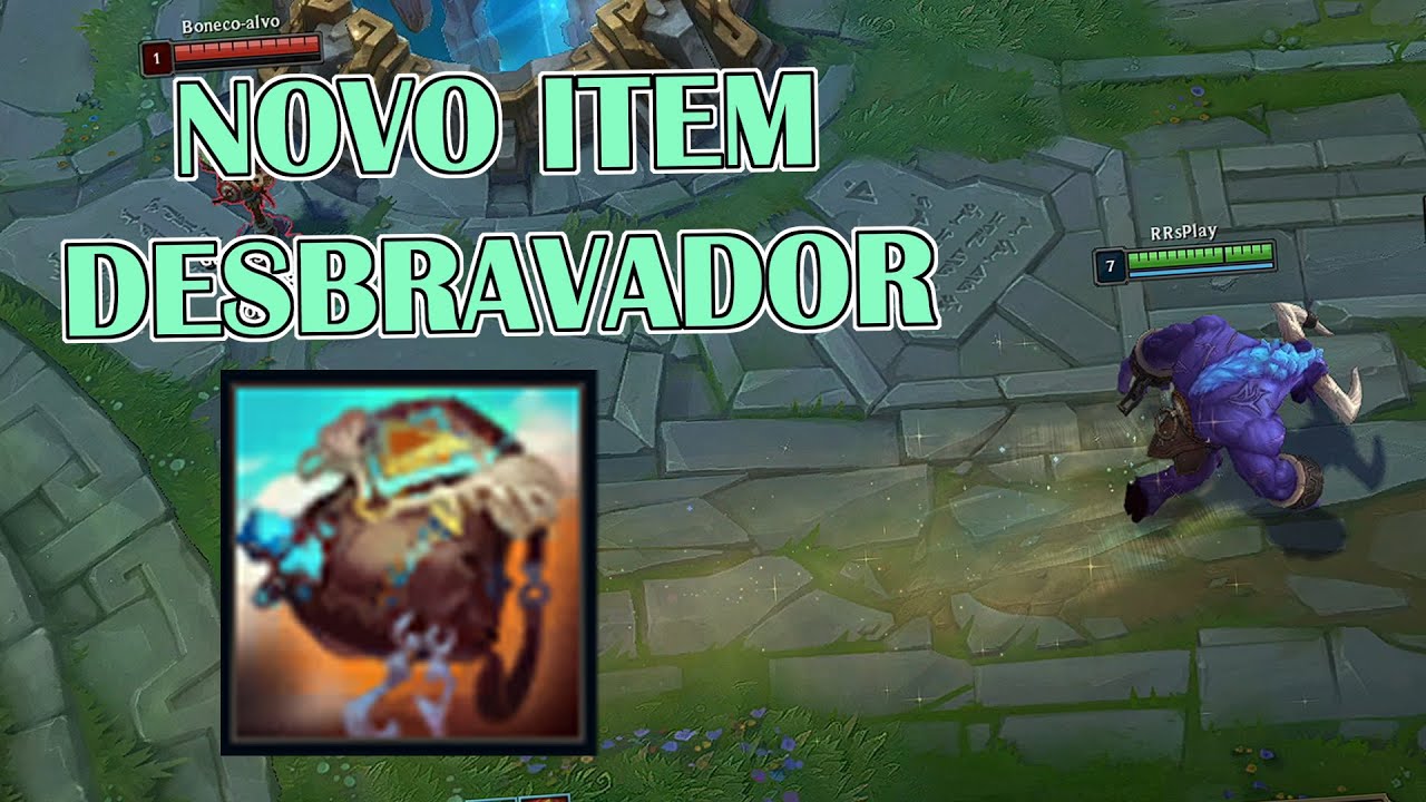 CONHEÇA DESBRAVADOR ITEM NOVO 2024 | League Of Legends - YouTube