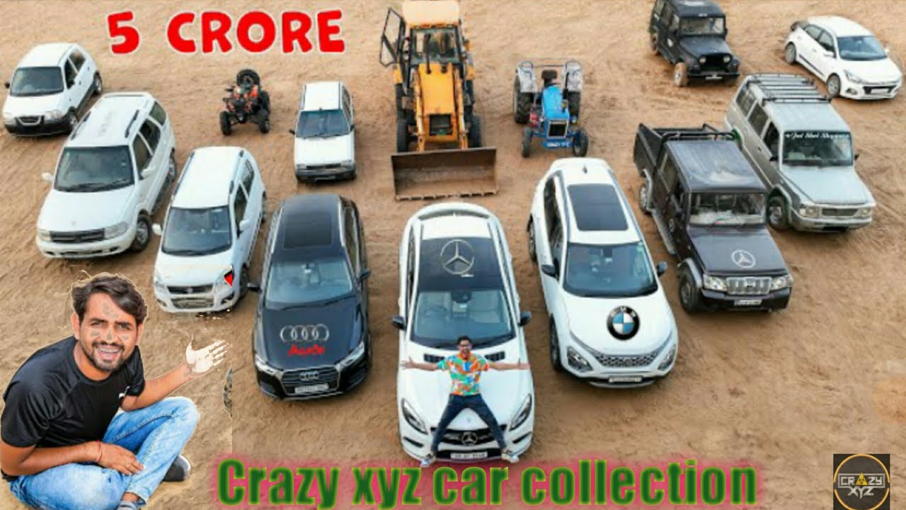 Crazyxyz Car Collection-Worth 5crore 😱😱#car #carcollection #crazyxyz# ...