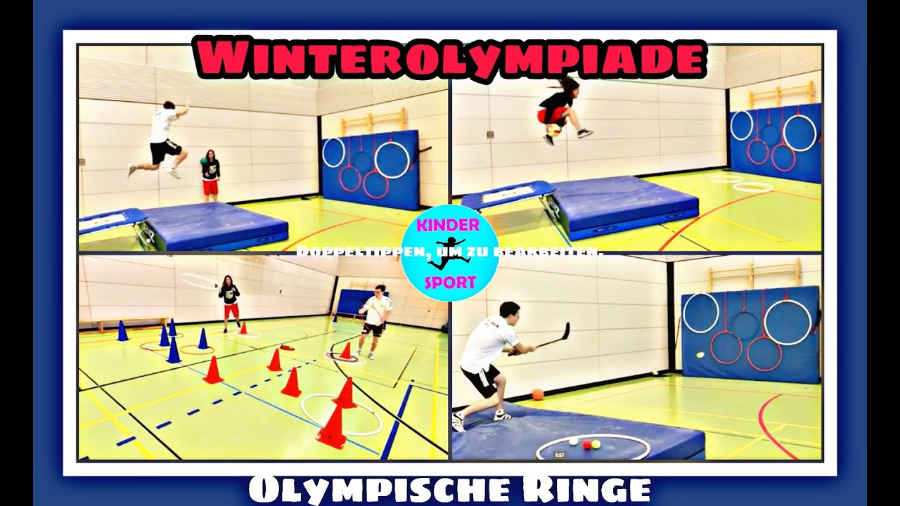WINTEROLYMPIADE - Spielerische Staffeln und Übungen mit den OLYMPISCHEN ...