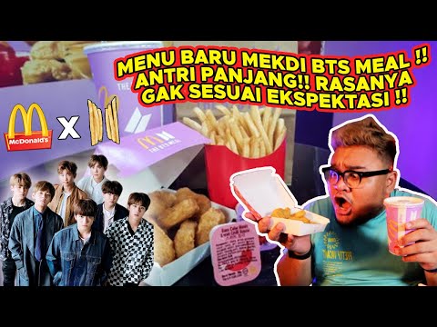 NGANTRI DARI PAGI DEMI BTS MEAL MCD !! PAS MAKAN KOK GINI AMAT RASANYA!!