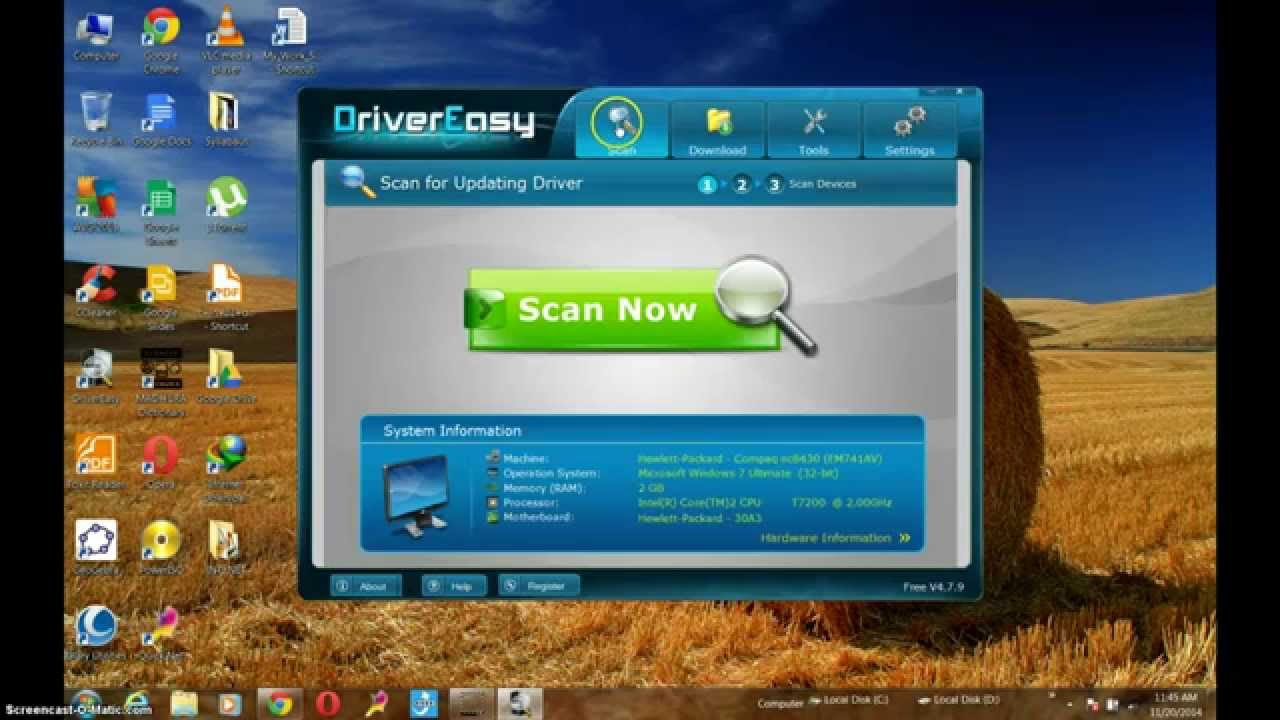 Tutorial On Driver Easy Software - YouTube