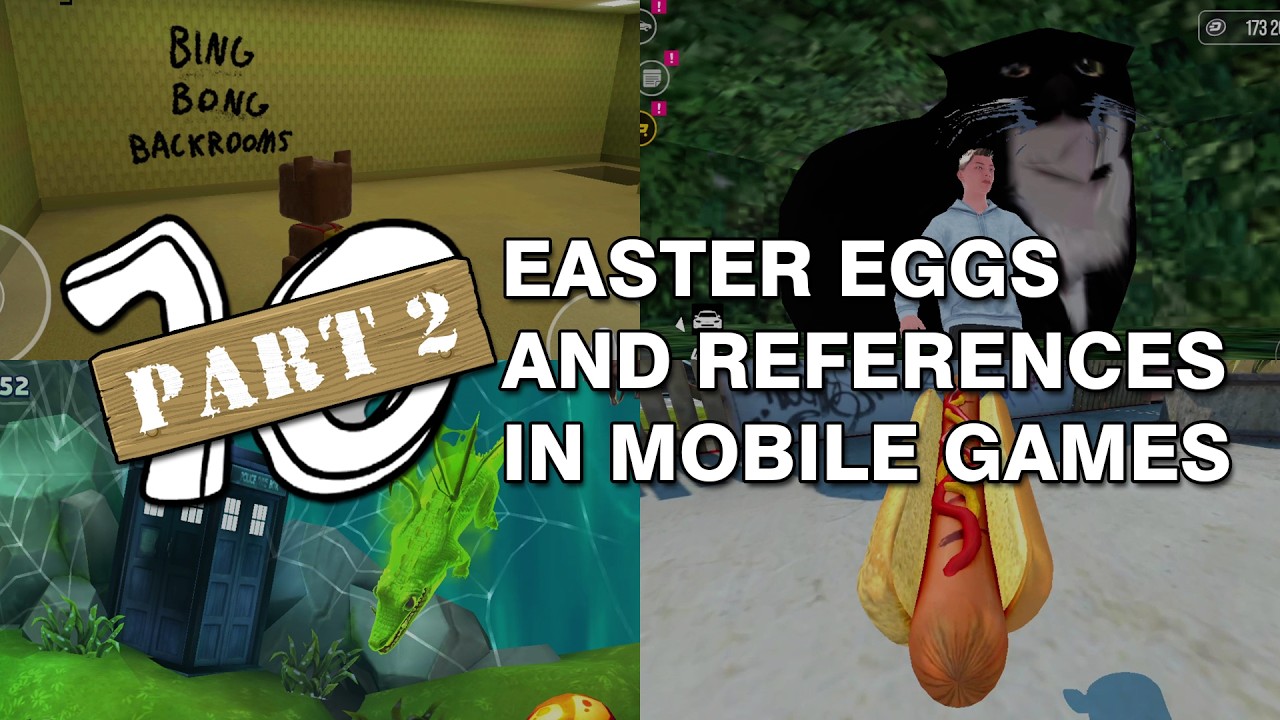 10 Easter Eggs and References in Mobile Games (Part 2) - YouTube