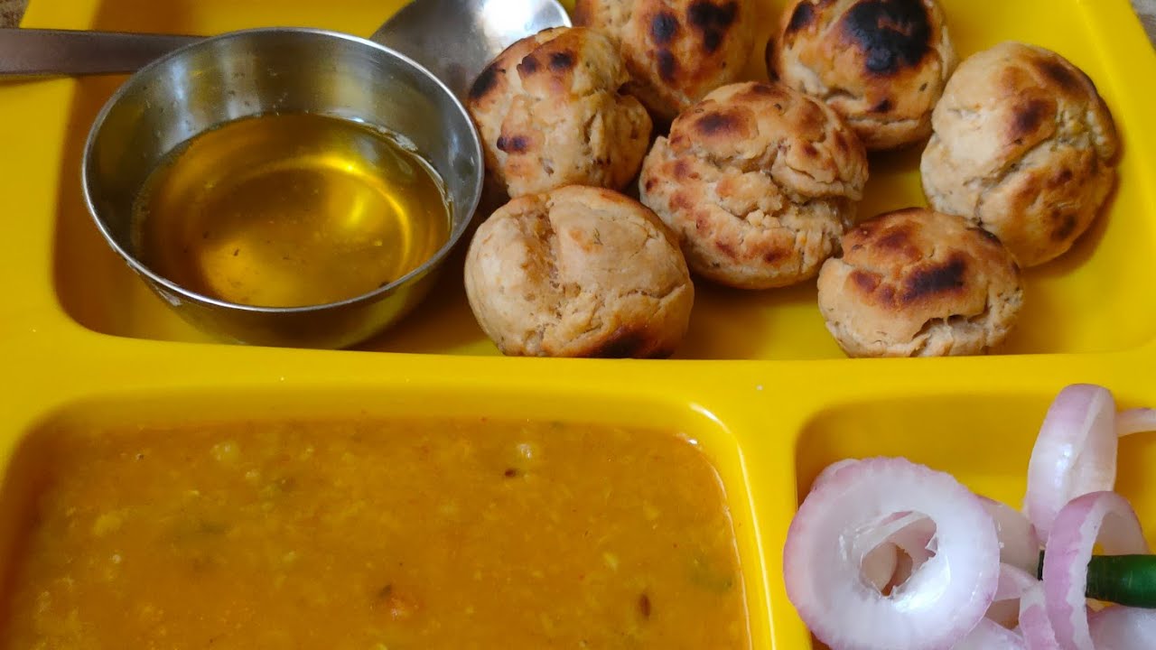 दाल बाटी रेसिपी | How to make daal baati at home | Vandie_Kitchen - YouTube