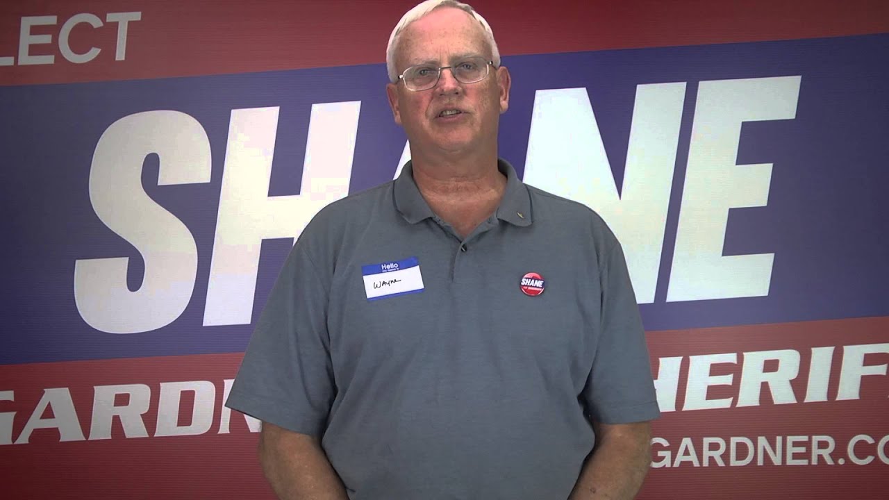 I support Shane Gardner! - YouTube