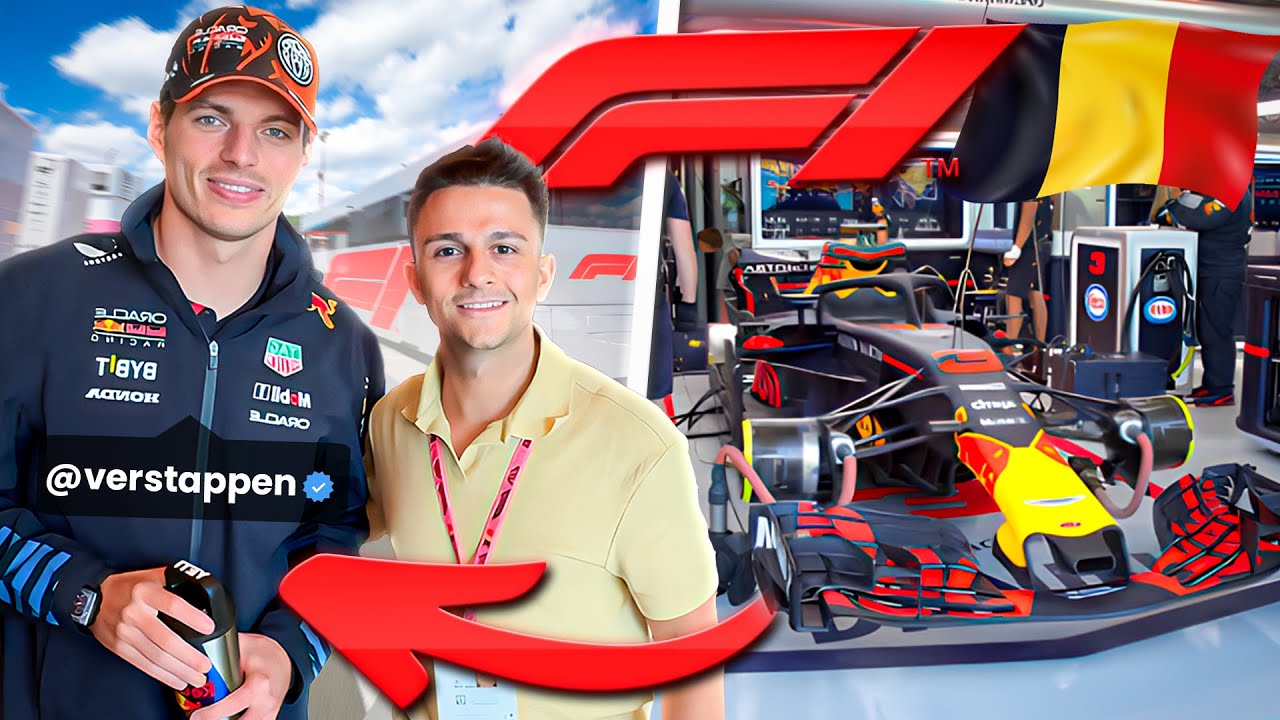 CUMPLO EL SUEÑO FORMULA 1 - VLOG GP BÉLGICA - YouTube