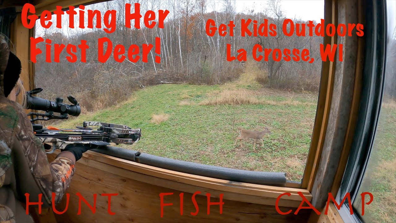 Getting Her First Deer - Get Kids Hooked on Hunting - YouTube