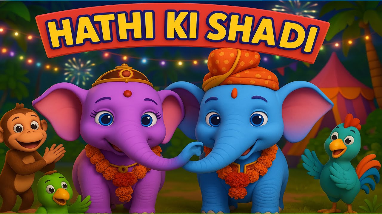 Hathi Ki Shadi + Ek Mota Hathi + Kalu Madari + Lakdi Ki Kathi | Hindi ...