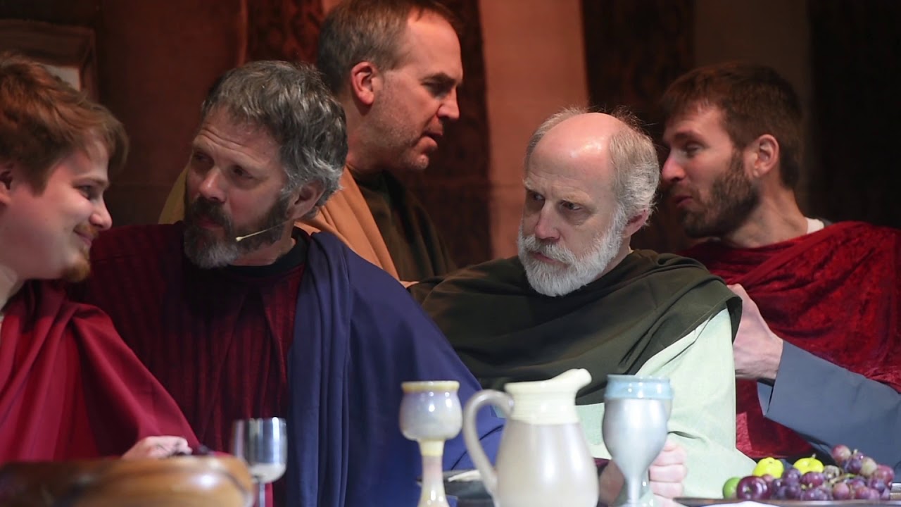The Last Supper living tableau - YouTube