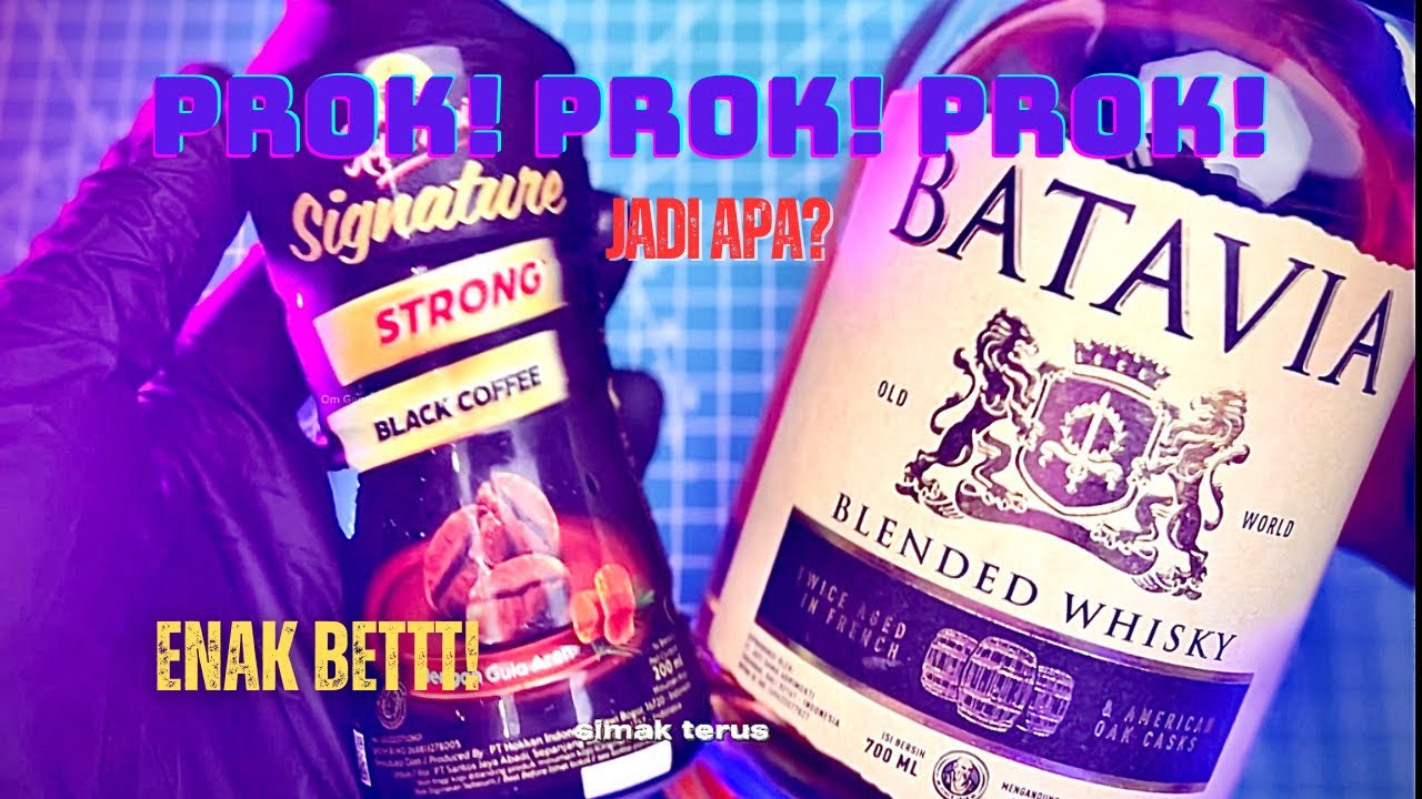Resep Campuran Batavia Whisky Mixed Kopi Kapal Api Signature Strong ...