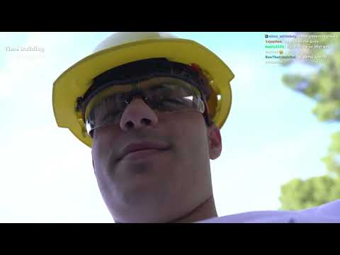 Faze Adapt, Rug and Stable Ronaldo build a waterslide for 2 hours and ...