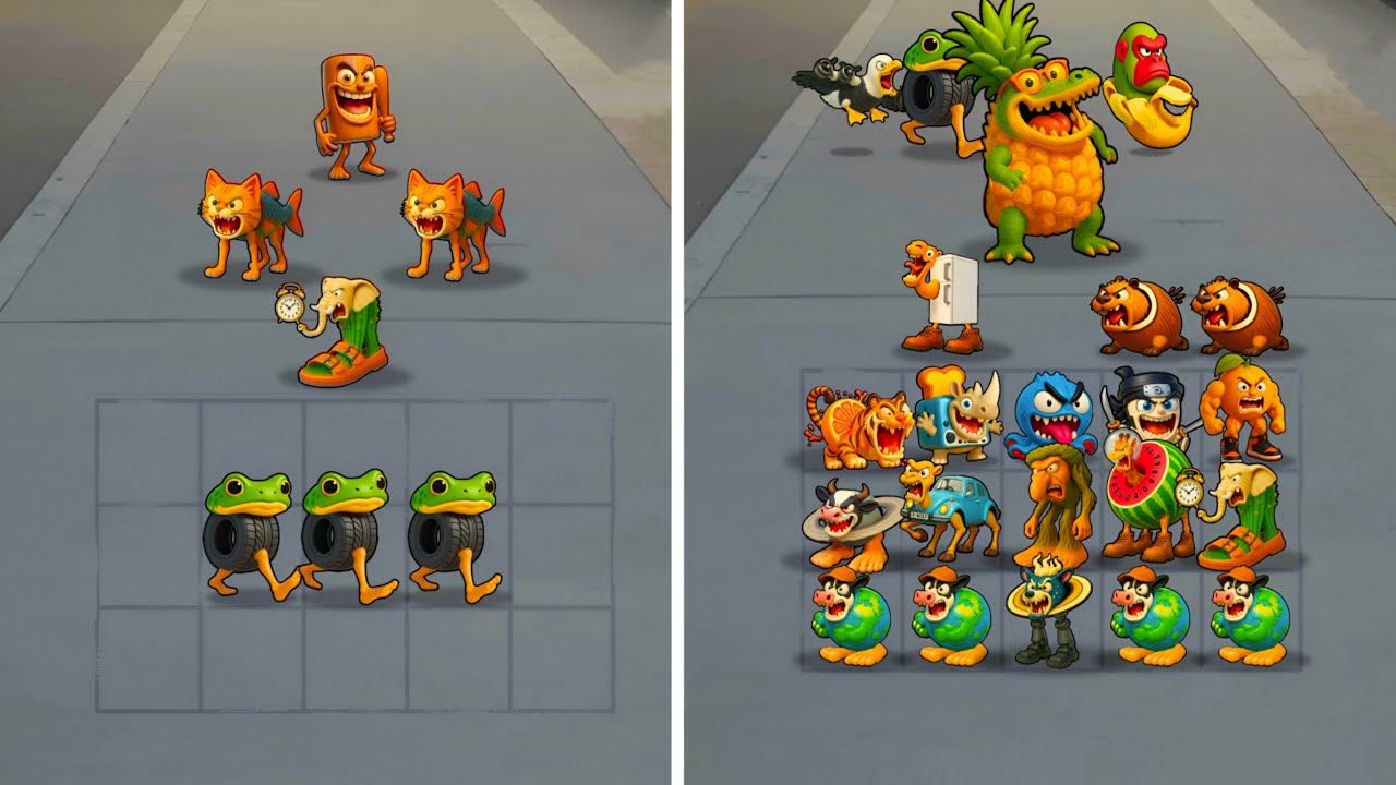 Max Merge Monster War Hero Strategy - New Brainrot Evolution | Monster ...