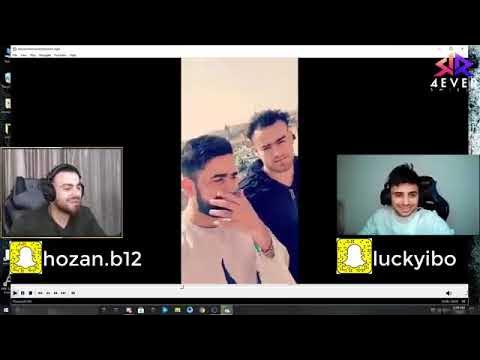 Hozan B12 and Lucky ibo reaction's fir funny kurdish tiktok video 🤣 Part.2 - YouTube