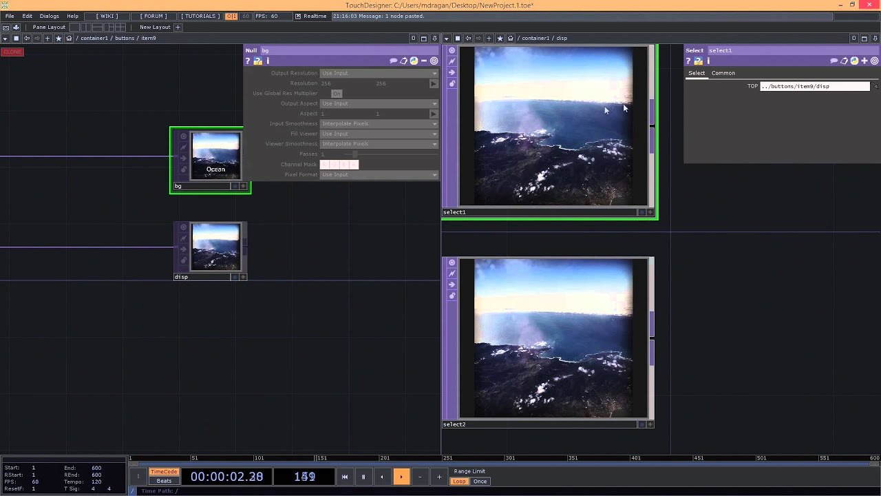 THP 494/589 | Image Selector - Container Method | TouchDesigner - YouTube