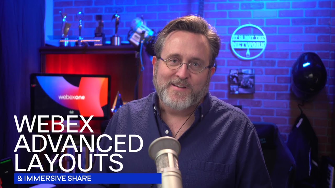 Webex Advanced Layouts and Immersive Share - YouTube