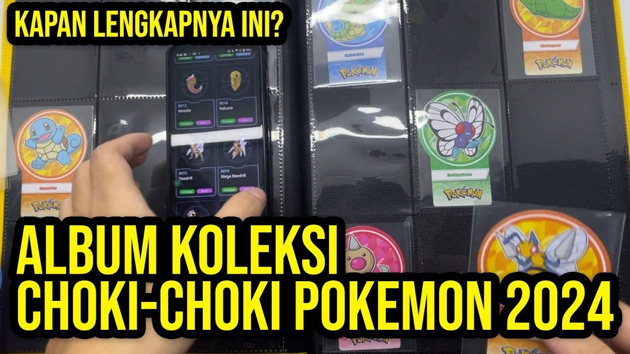 ADA 302 JENIS KARTU GAES! MEMBUAT ALBUM KOLEKSI CHOKI-CHOKI POKEMON ...