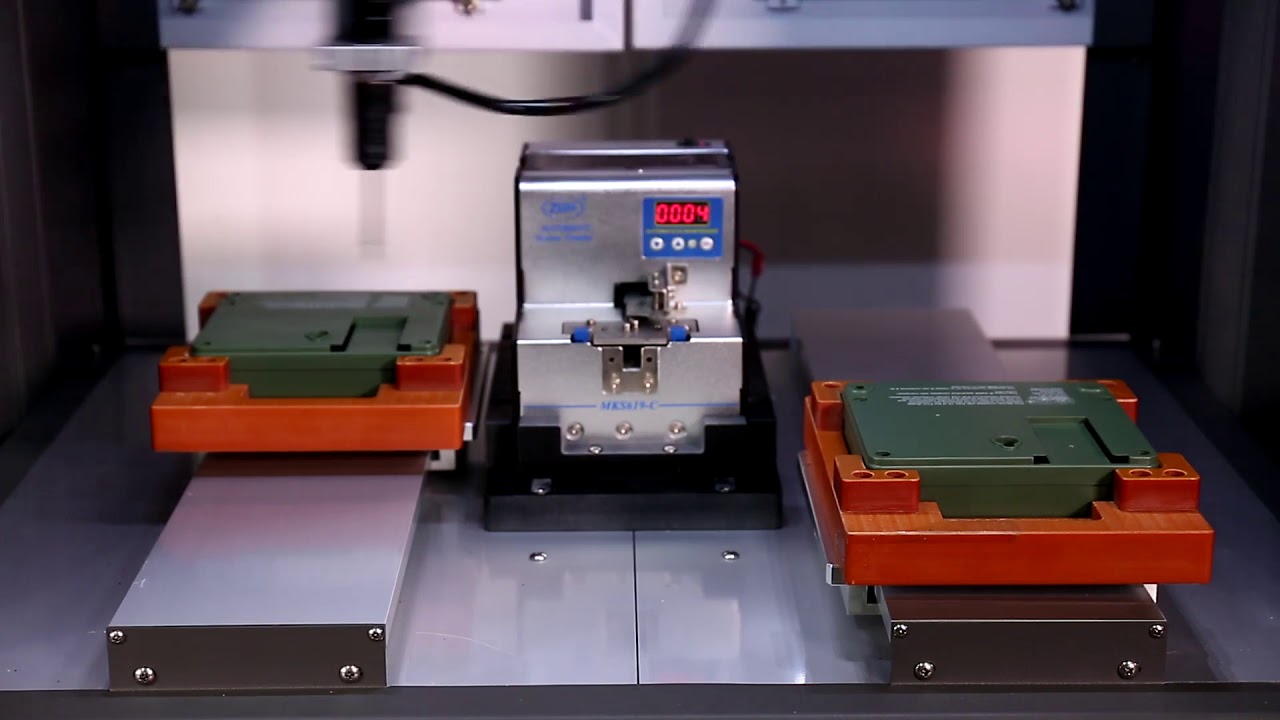 SM-6331C Magnetic auto screwing machine - YouTube