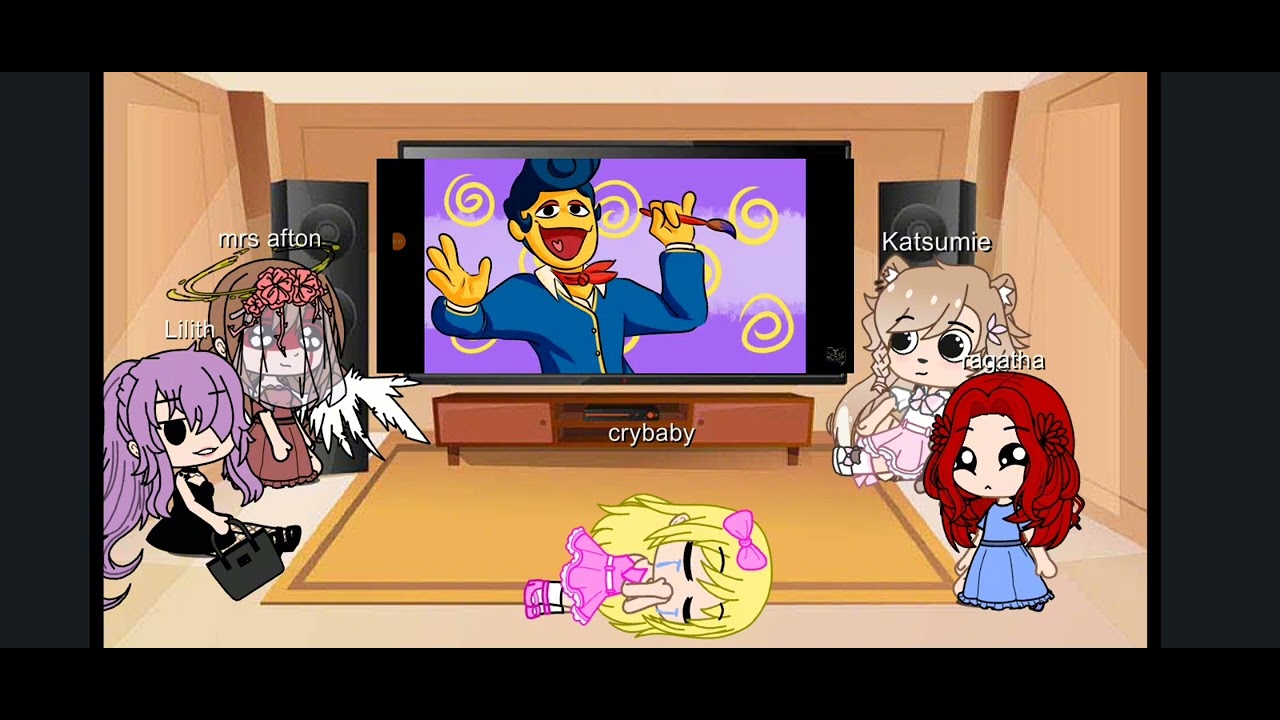 my gacha oc's react to welcome home wally angst - YouTube
