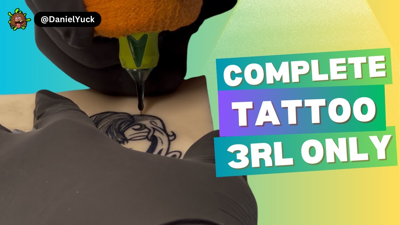 Complete A Tattoo With A 3RL - YouTube