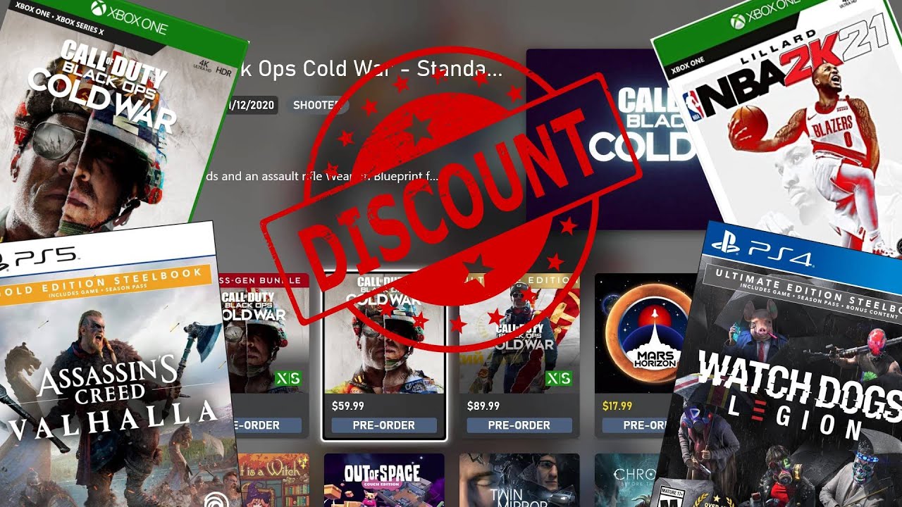 HOW TO GET DISCOUNTS ON NEW RELEASE GAMES Get DISCOUNTS On Any Xbox how-to-get-discounts-on-new-release-games-get-discounts-on-any-xbox